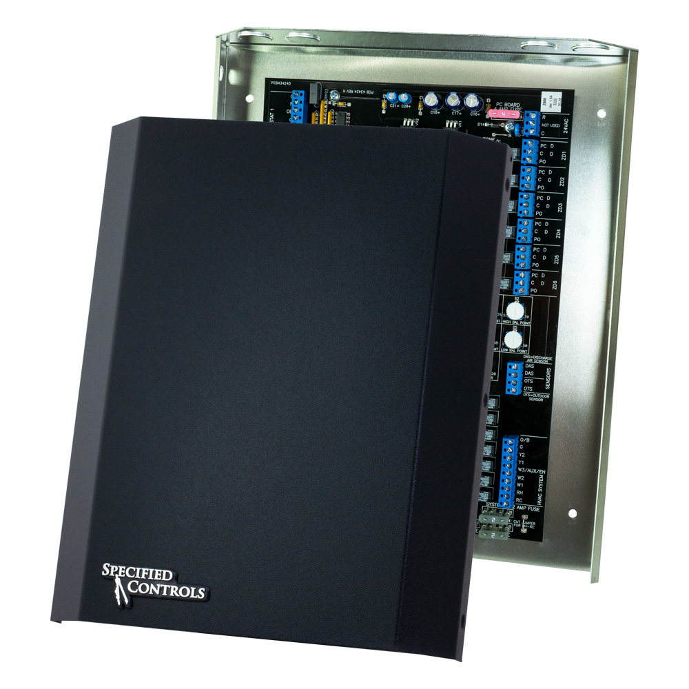 6-Zone Universal Zone Control Panel | Specified Controls